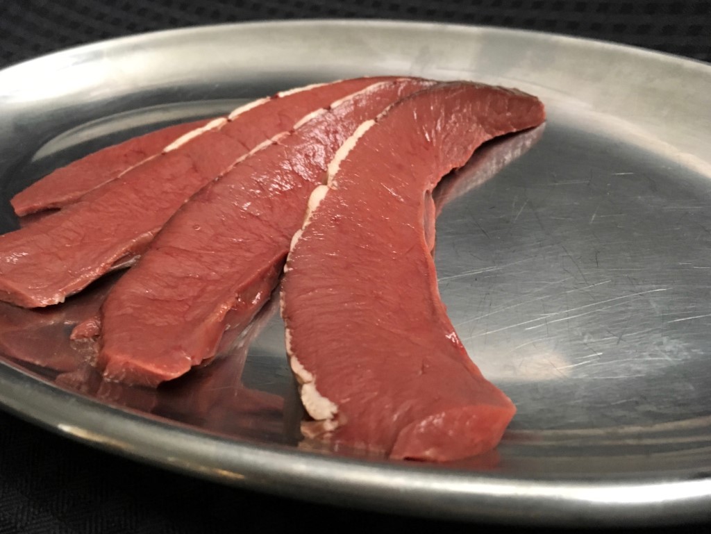 Sliced Bison Heart (16 oz) - Prairie Monarch Bison